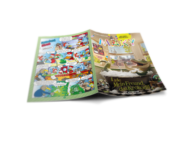 Kinderzeitschrift JUNIOR: Seit 70 Jahren Spass!