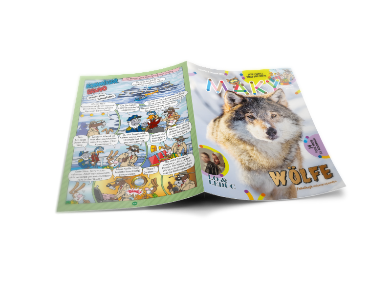 Kinderzeitschrift JUNIOR: Seit 70 Jahren Spass!